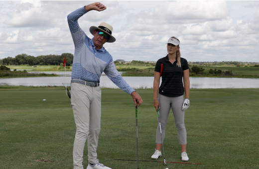Fix The "Flying Right Elbow" – Leadbetter Swing Aids